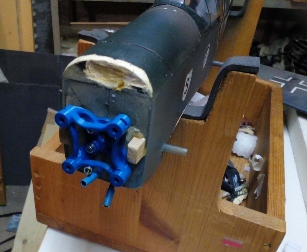 Free STL file Engine mount for brushless motor・3D printing template to ...