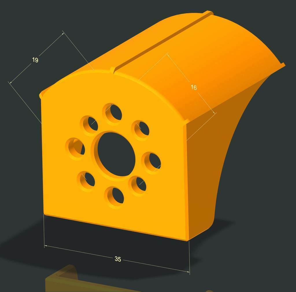 Free STL file Support de moteur/Engine Mount/Motorträger Multiplex ...