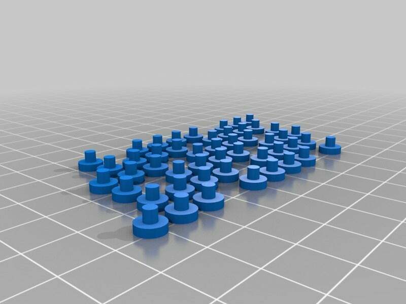 Free STL file Pin and pinhole elements 🧷・3D printable object to ...