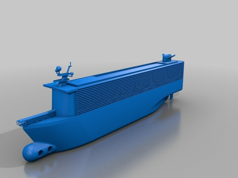Free STL file Ship 5 hull v3 2 🚢・Design to download and 3D print・Cults