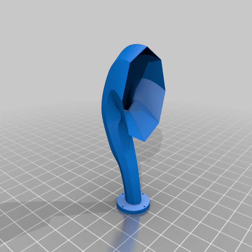 Бесплатный STL файл phonograph sound horn・3D-печатная модель для ...