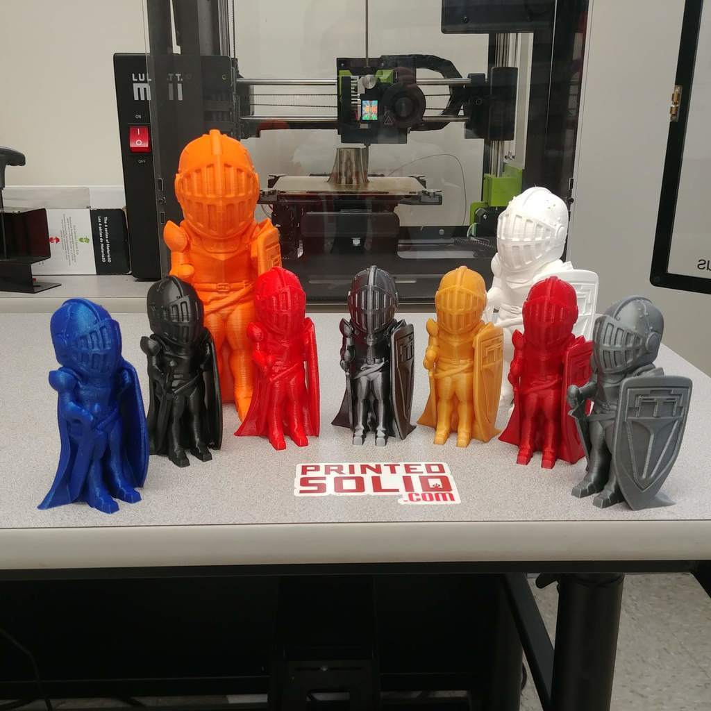 Free STL file Sir Layersalot・3D printable object to download・Cults