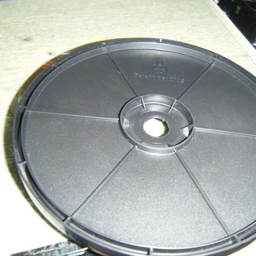 Download free SCAD file Customizable CD cake bung • Design to 3D print ...