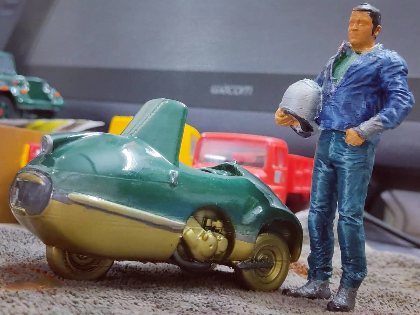 3D print 1958 Brutsch Mopetta - Micro car • made with Flashforge ...