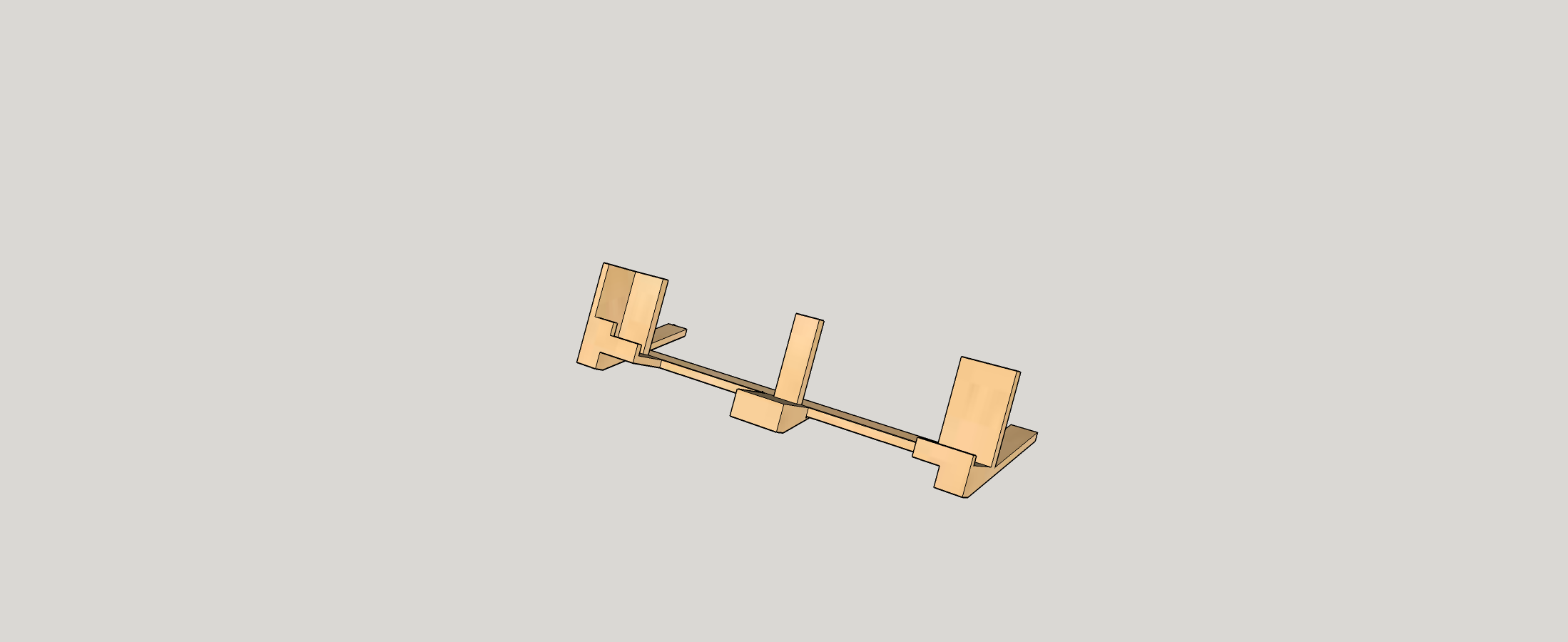 STL file Phone Stand Horizontal・3D print design to download・Cults