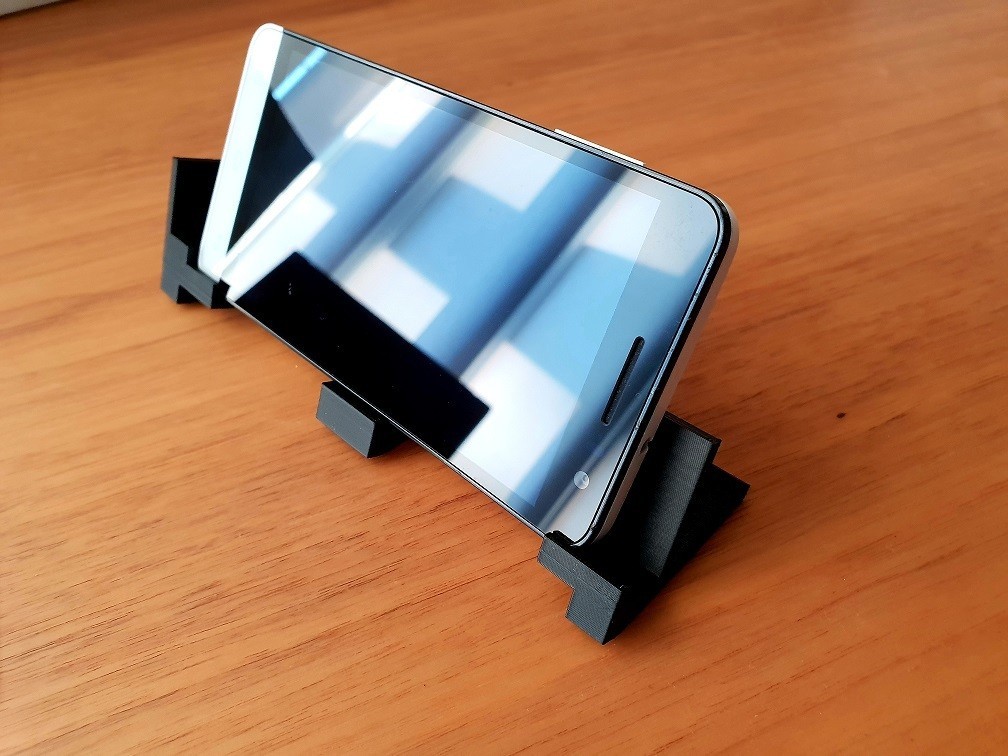 STL file Phone Stand Horizontal・3D print design to download・Cults
