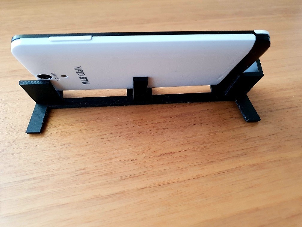 STL file Phone Stand Horizontal・3D print design to download・Cults