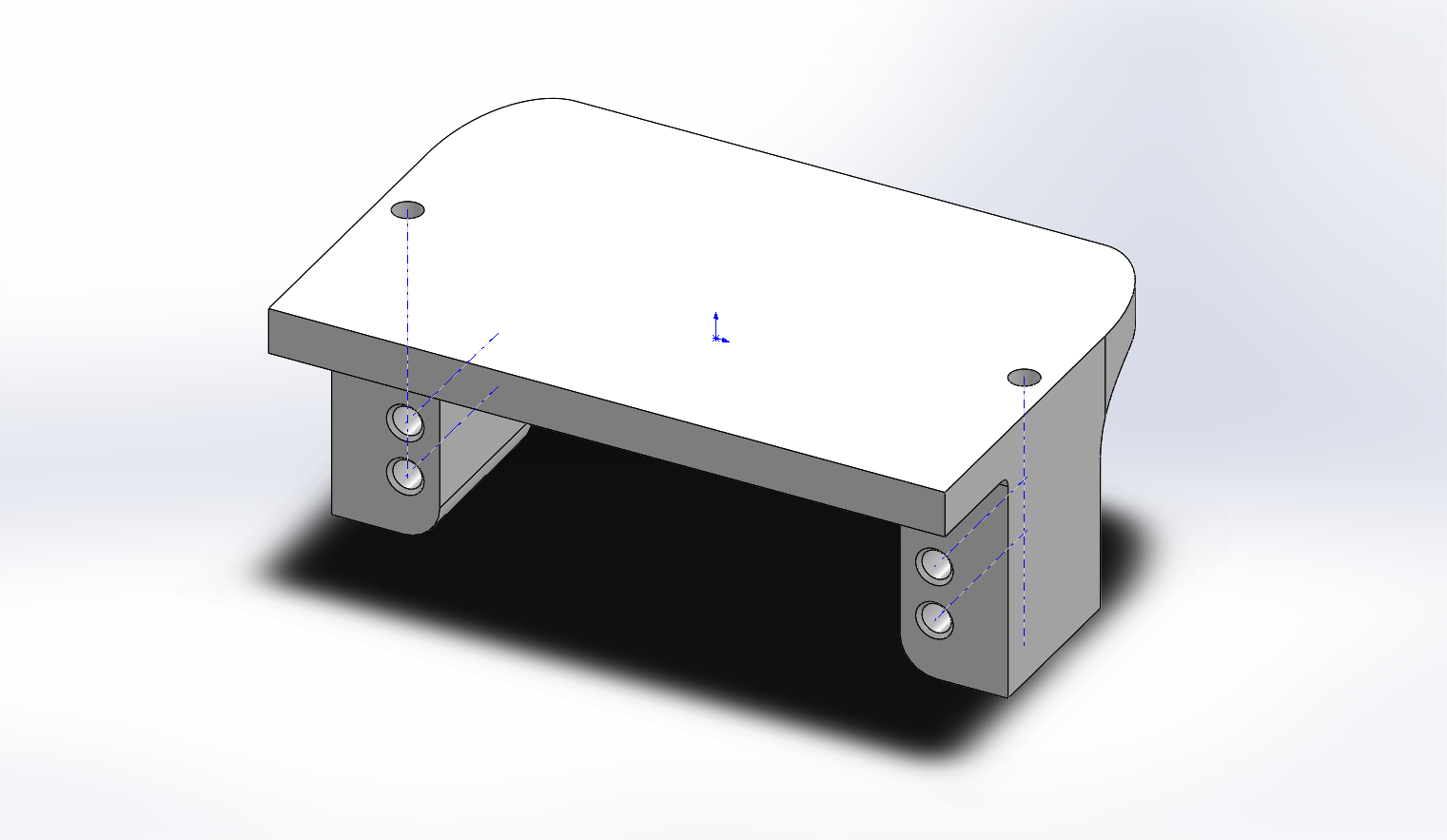 STL file HS-55 Servo Mount・3D printer design to download・Cults