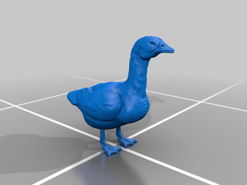 Free 3D file Goose・3D printing idea to download・Cults