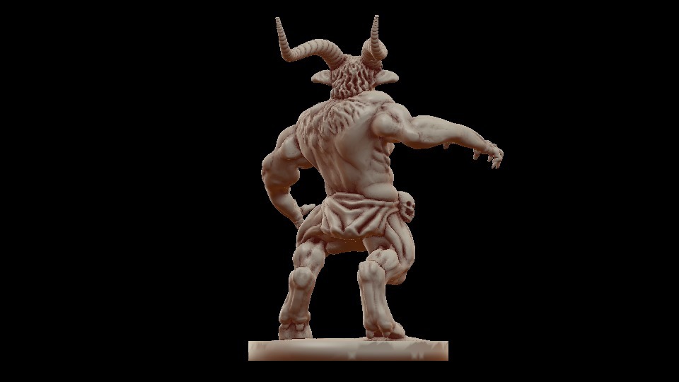 Free 3D file The Horned One・3D printer model to download・Cults