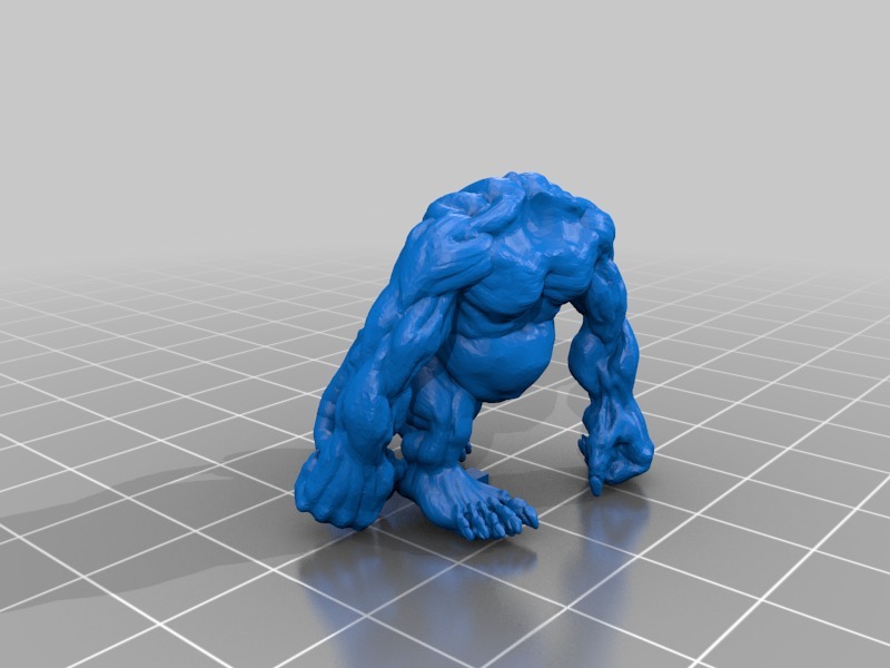 Free 3D file Scandinavian Troll・3D printer design to download・Cults