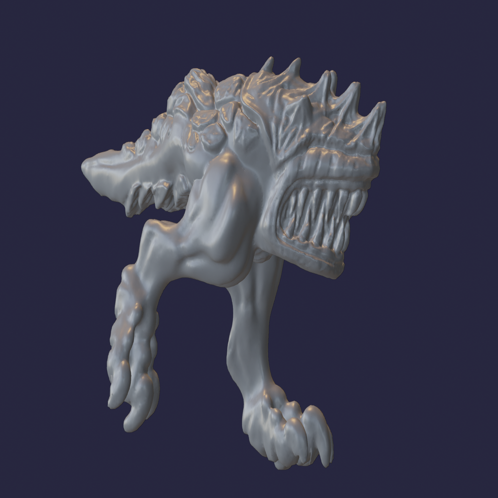 Free 3D file Running Critter・3D print design to download・Cults