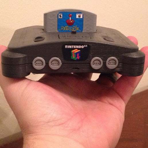 Download free 3D model π64 (mini N64 case for RPi3 & 4) ・ Cults