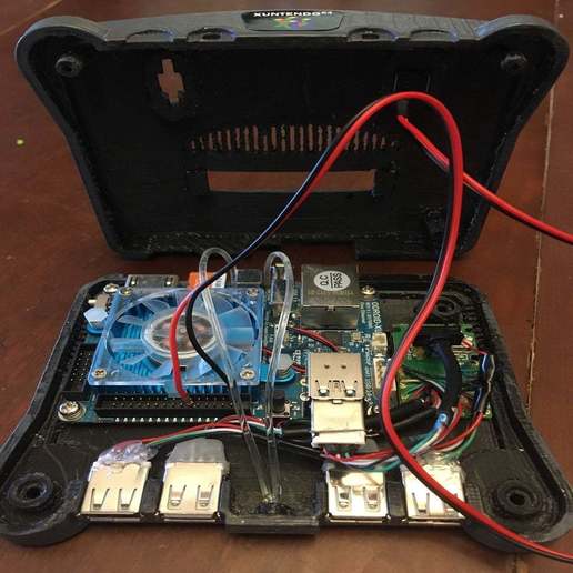 Download free 3D printer designs XU64 (N64 case for Odroid XU4) ・ Cults