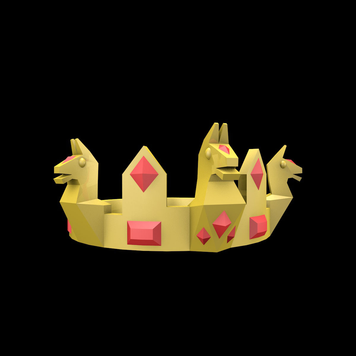STL file Fortnite crown of chapter 3・3D printer model to download・Cults