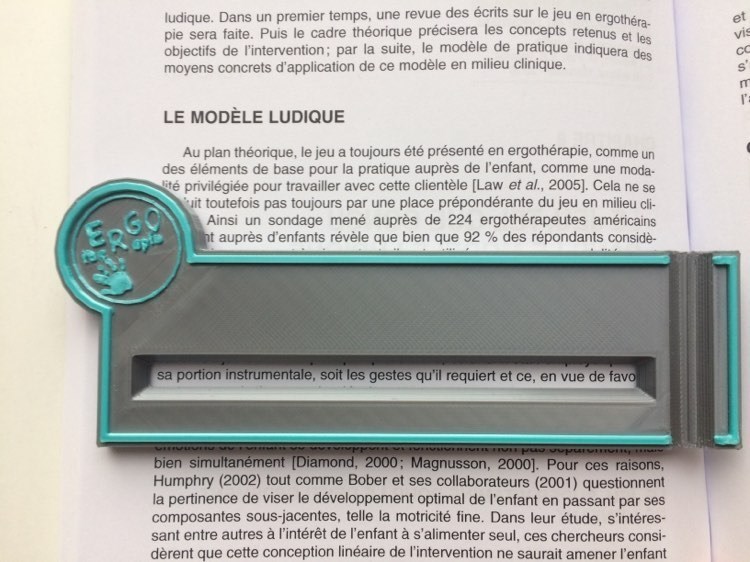 STL file reading aid・3D printing template to download・Cults