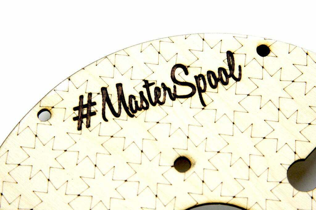 Free DXF file Laser cut MasterSpool with remaining filament guide. 🪢・3D ...