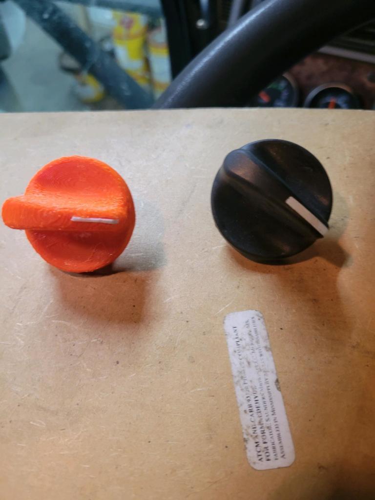 Free STL file climate control knob・3D printable model to download・Cults