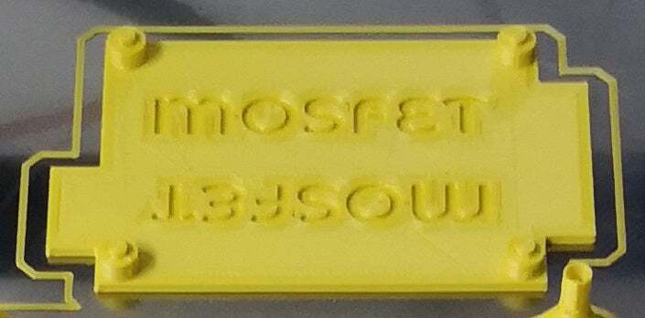 Free STL file Mounting plate for heatbed mosfet 🔧・3D printing idea to ...