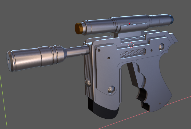 Free 3D file Blake's 7 Scorpio Clip Gun Blaster ♏・3D printable object ...