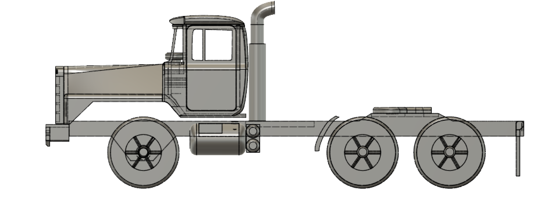 Free STL file 1968 Mack Trucks DM-800 Desktop Model 🚐・Design to ...