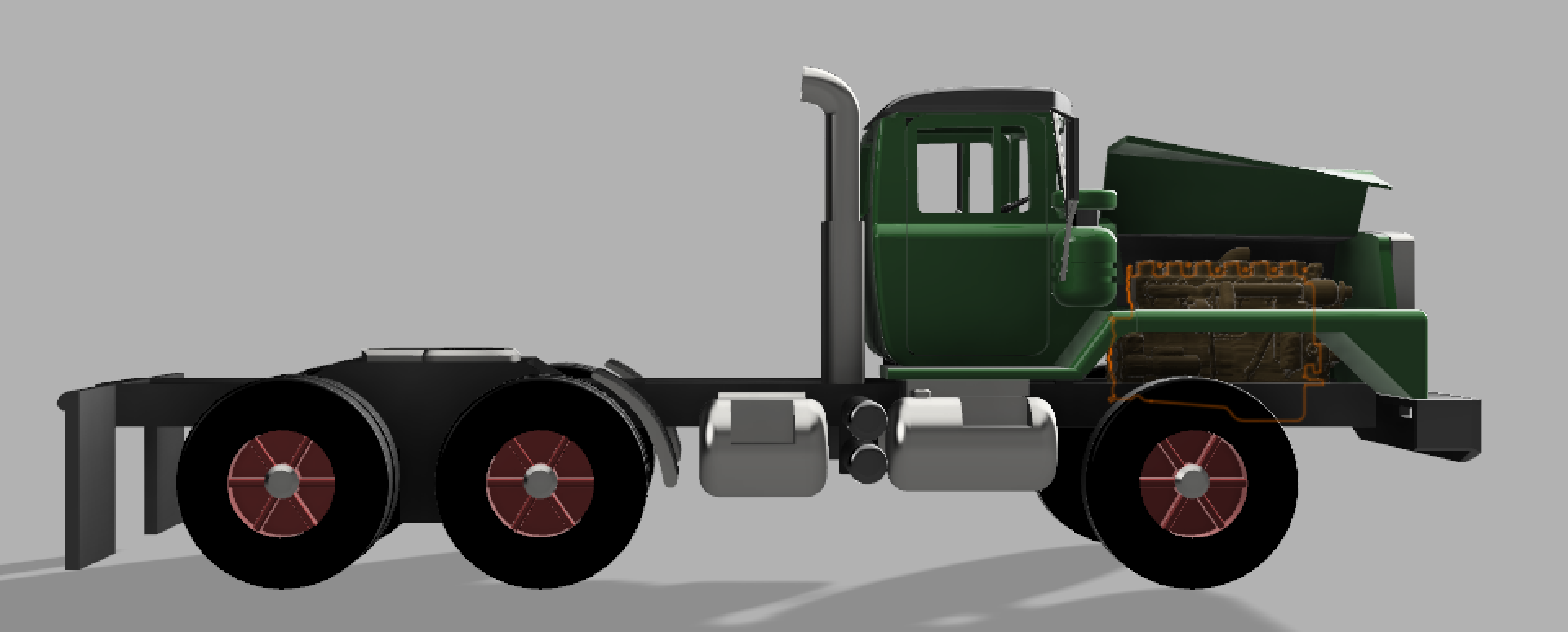 Free STL file (Detailed) 1968 Mack DM-800 Desk Model 🚐・3D printer model ...