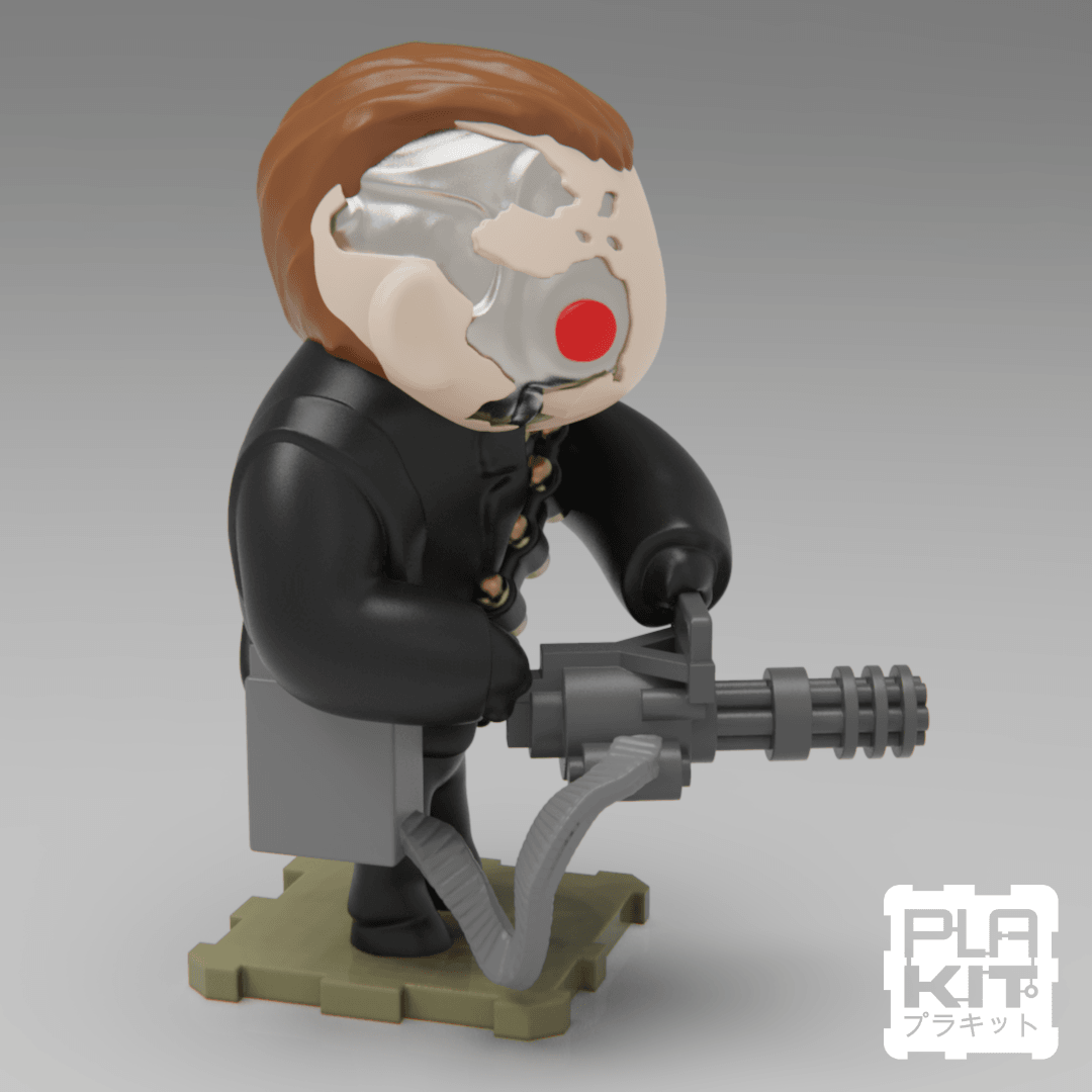 Free STL file Terminator 2 T800・3D printer model to download・Cults