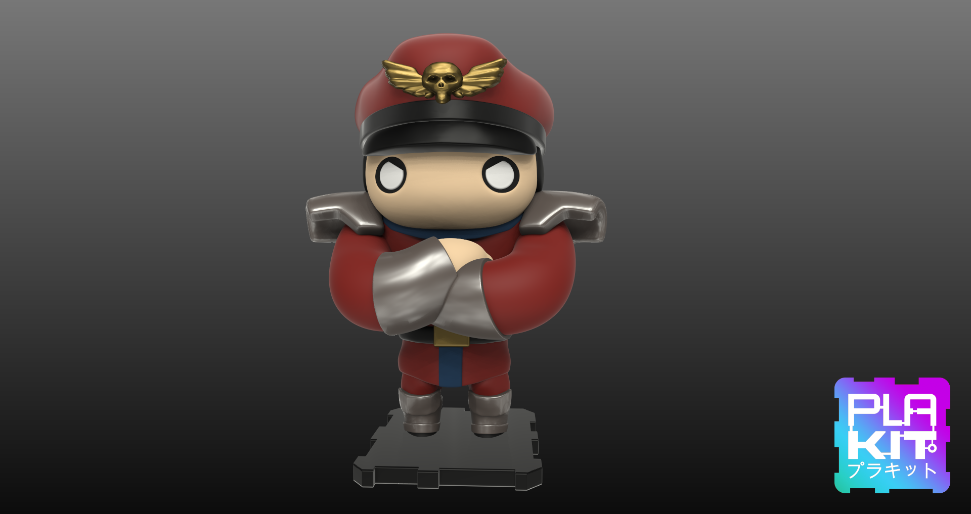Free STL file Street Fighter M.BISON・3D printable object to download・Cults