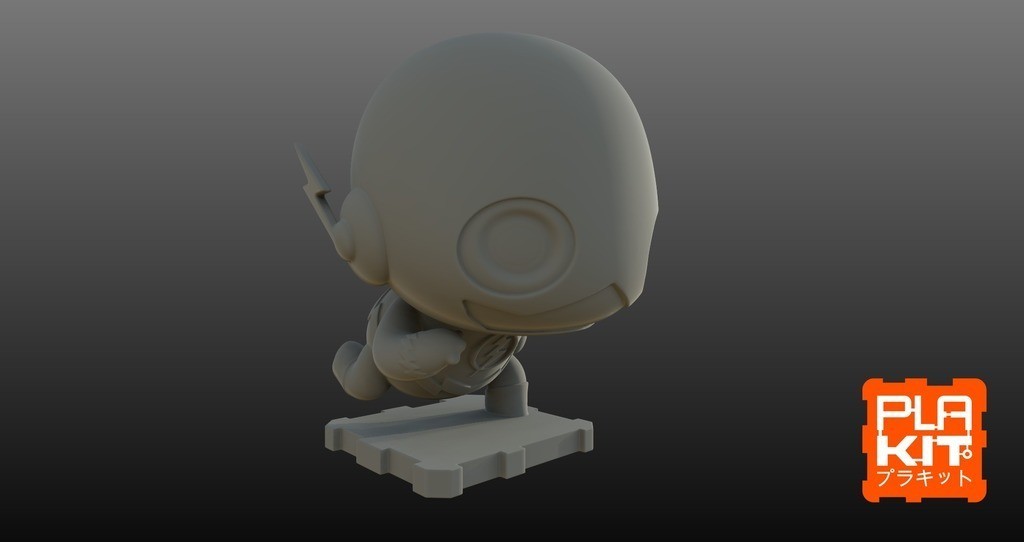 Free STL file DC The Flash・3D print design to download・Cults