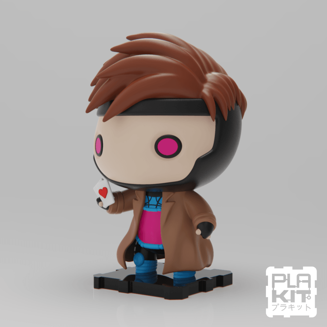 Free STL file X-MEN Gambit・3D printable model to download・Cults