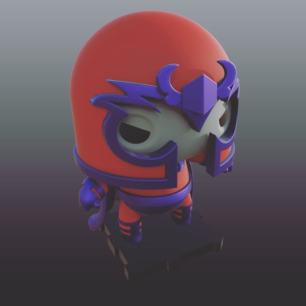 Free STL file X-MEN 90s Magneto・3D print design to download・Cults