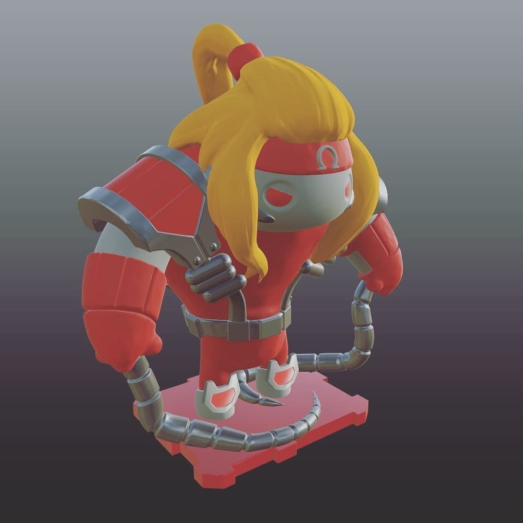 Free STL file X-MEN Omega Red・3D printing model to download・Cults