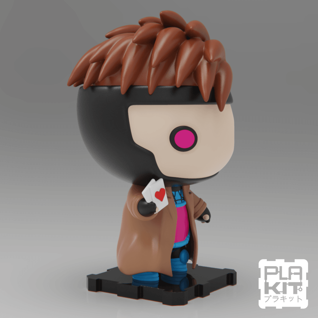 Free STL file X-MEN Gambit・3D printable model to download・Cults