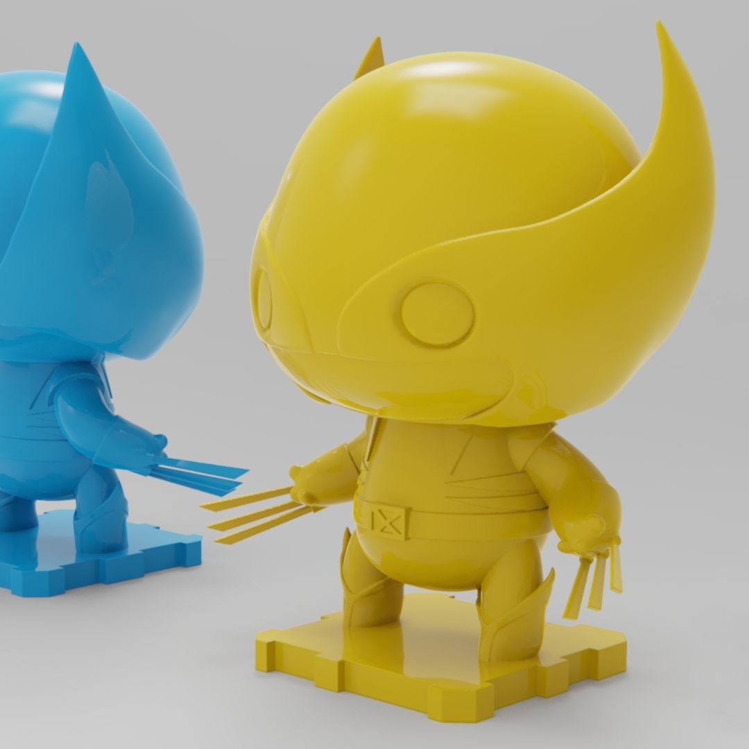 Free STL file Marvel Classics Wolverine Double Pack! 90s and Retro ...