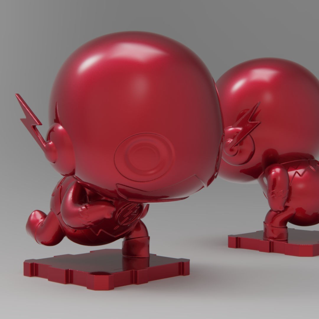Free STL file DC The Flash・3D print design to download・Cults