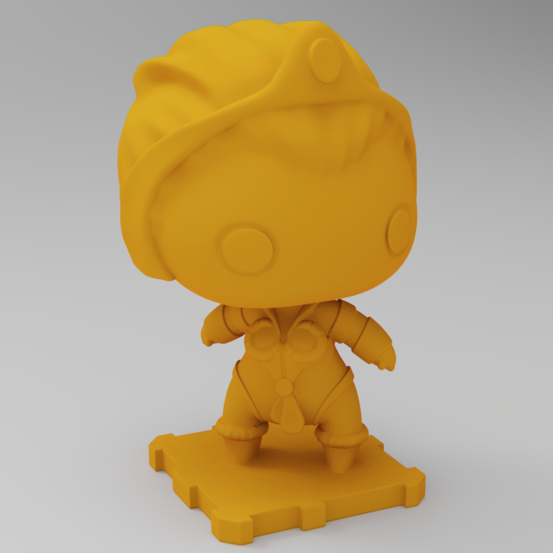 Free STL file Teela (Masters of the Universe)・3D printing design to ...