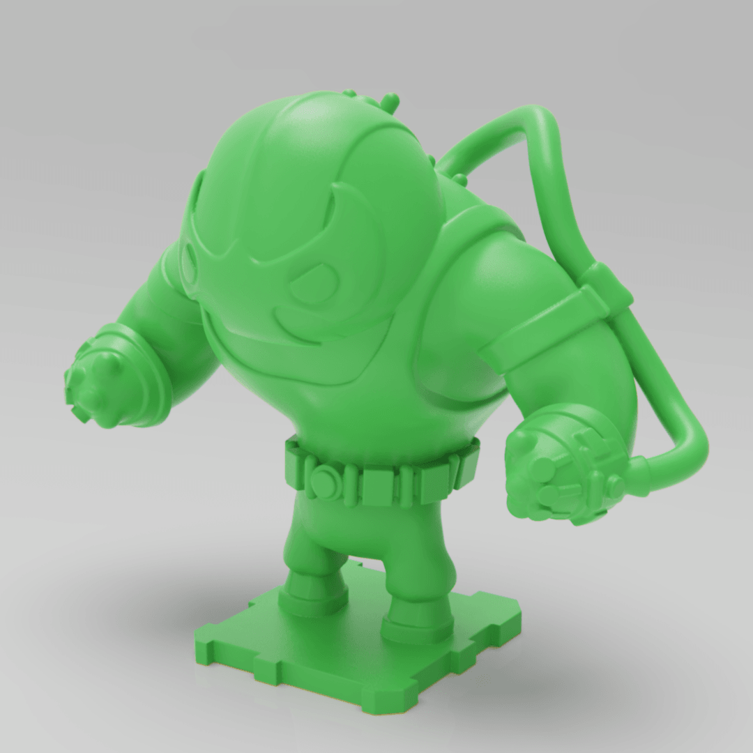 Free STL file BANE (DC COMICS) 🦸・3D printing template to download・Cults