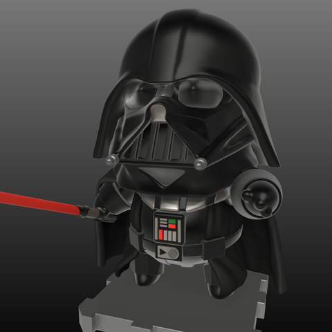 Download free STL file Star Wars DARTH VADER! • 3D printable template ...