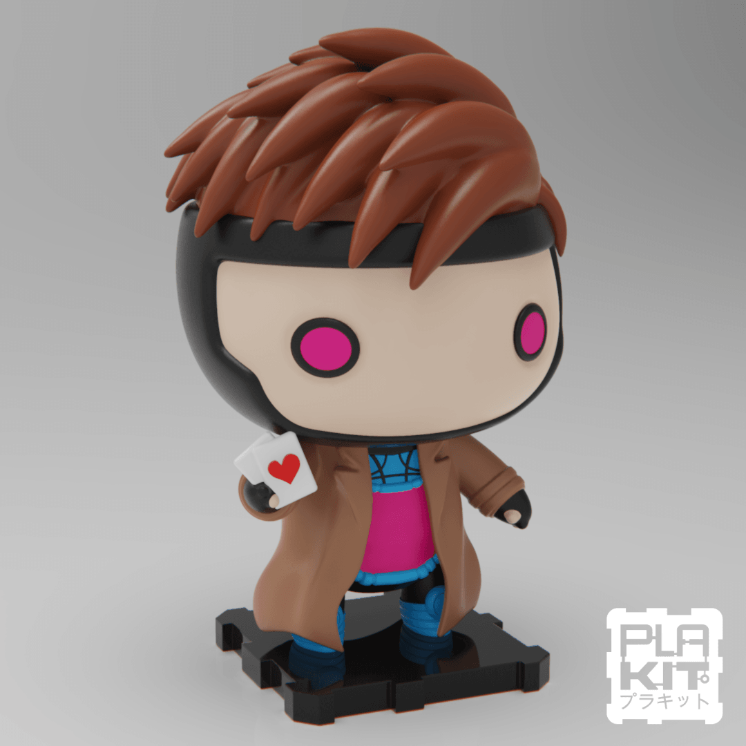 Free STL file X-MEN Gambit・3D printable model to download・Cults