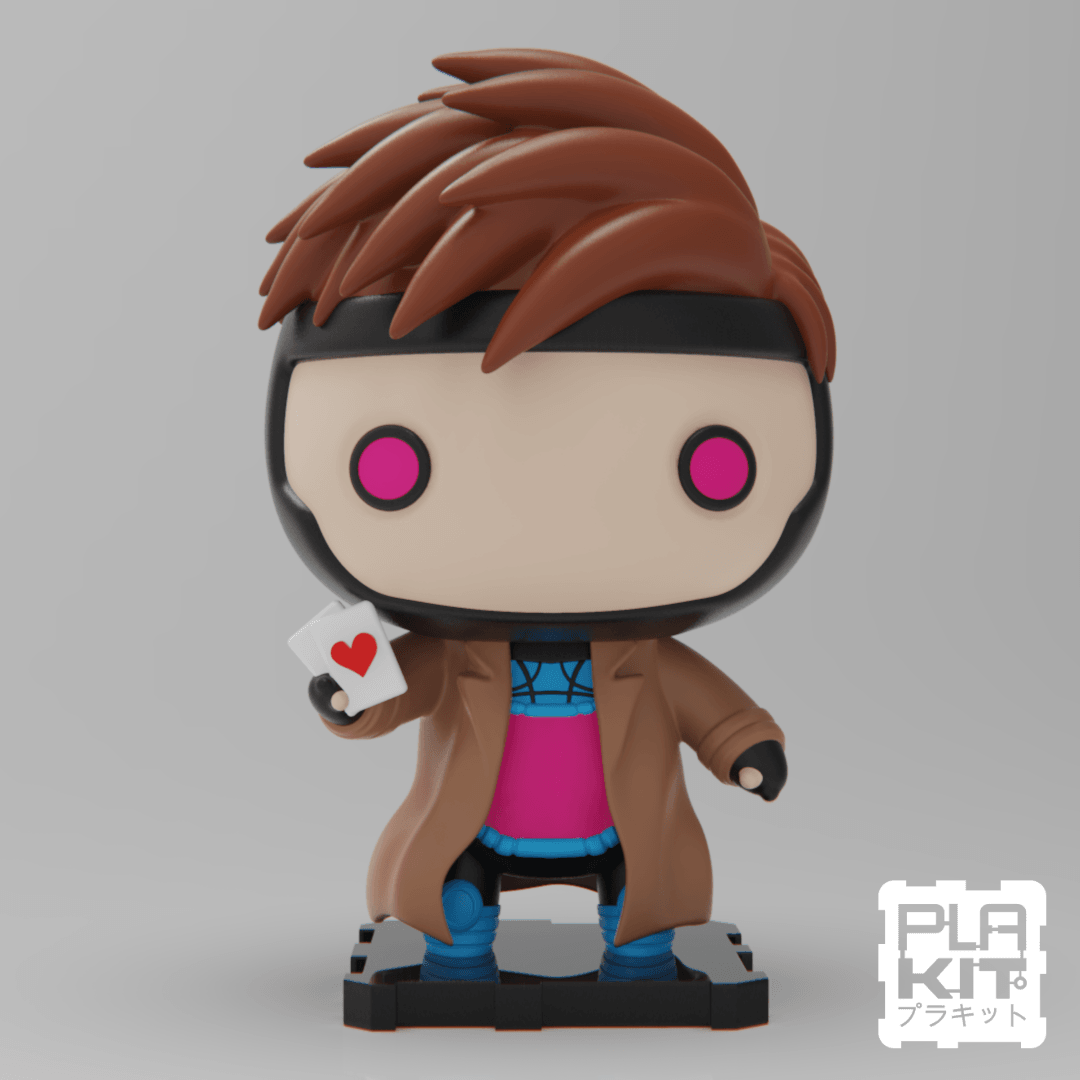 Free STL file X-MEN Gambit・3D printable model to download・Cults