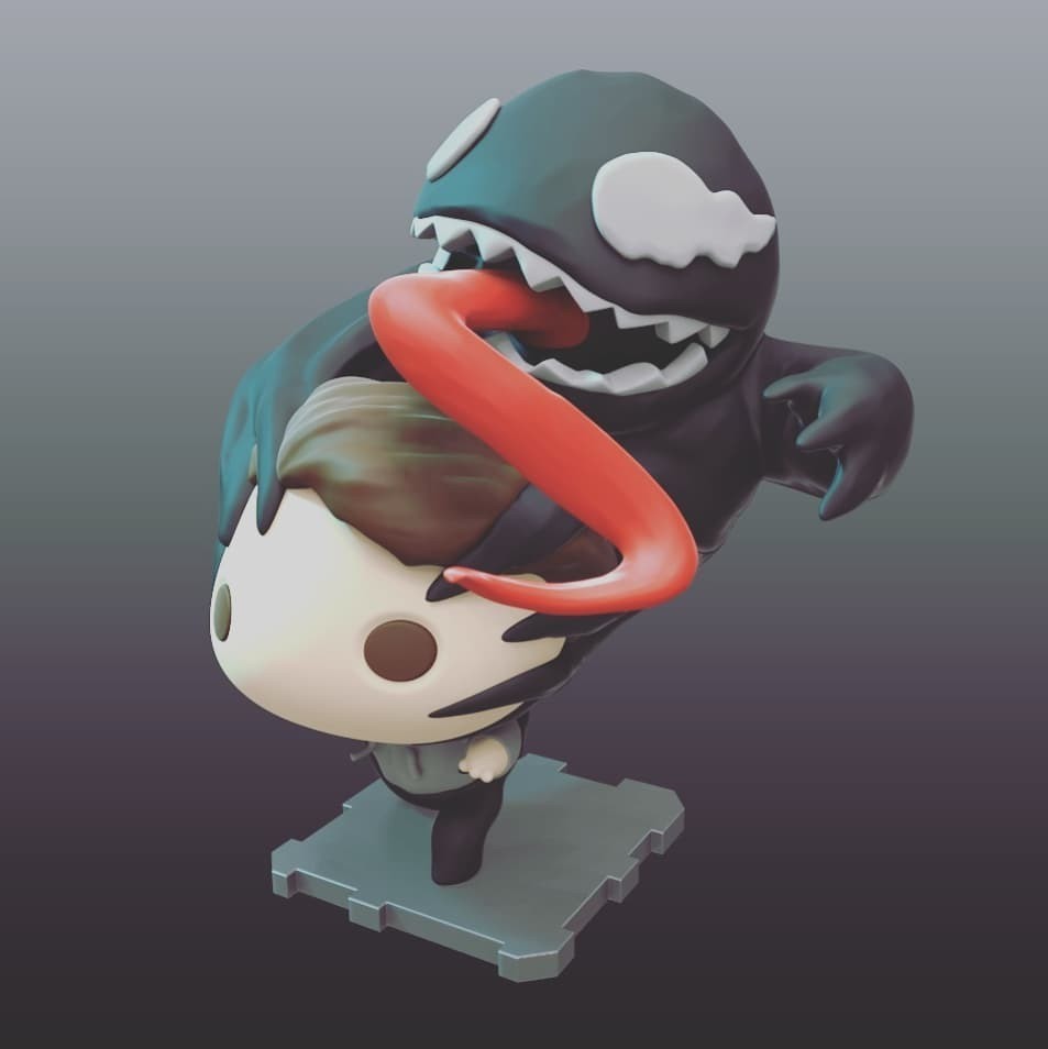 Free STL file Marvel VENOM・3D print design to download・Cults
