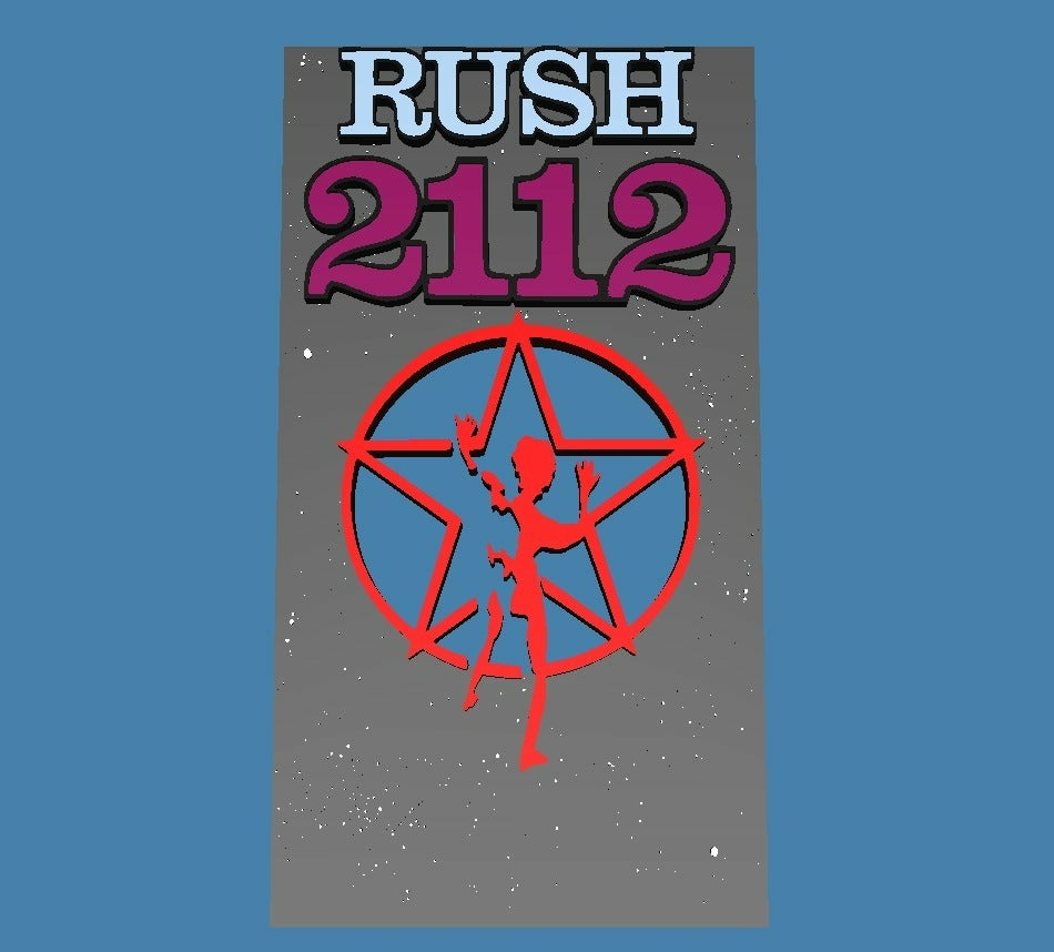 Fichier STL gratuit Série de supports de téléphone Rush, (FBN, 2112 ...