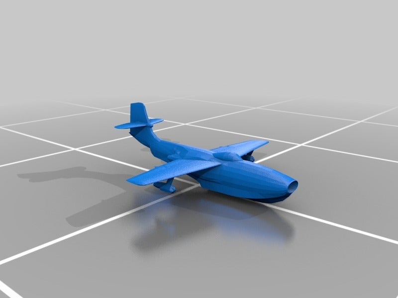 Fichier STL gratuit Saunders Roe SRA1 ️ ・Modèle à télécharger et à ...