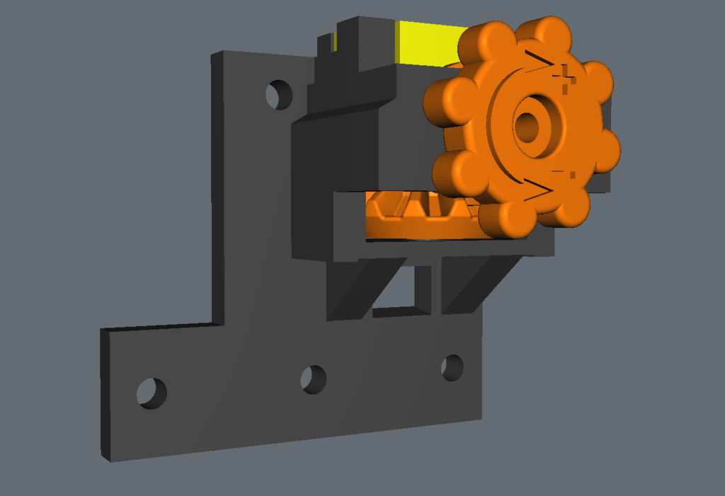 Download free STL file Adimlab Gantry-S Geared Adjustable Z-Stop • 3D ...