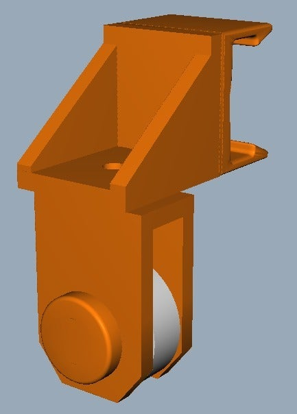 Free STL file 2020 Bearing 90 Degree Filament Guide Version 1・3D ...