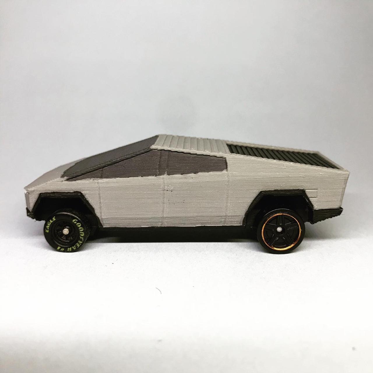 STL file Tesla Cybertruck・3D printer model to download・Cults
