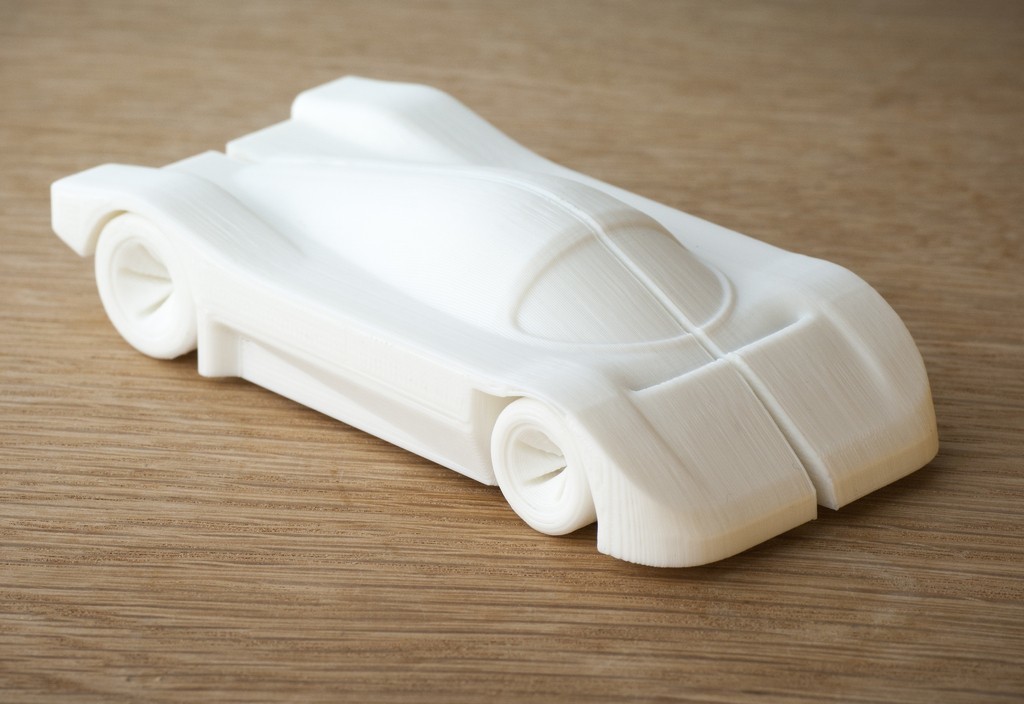 Free STL file car (mercedes c9 inspired)・3D printable model to download ...