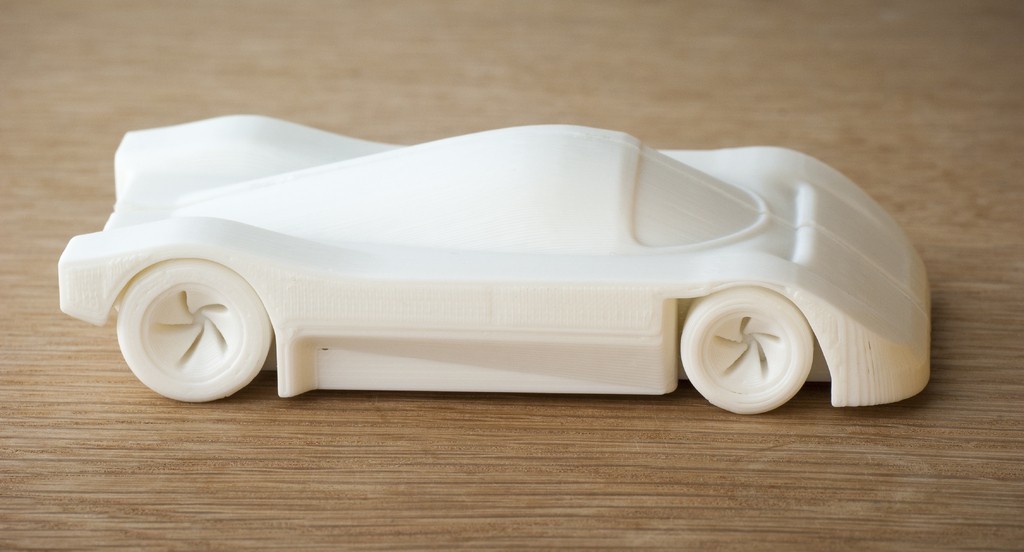 Free STL file car (mercedes c9 inspired)・3D printable model to download ...