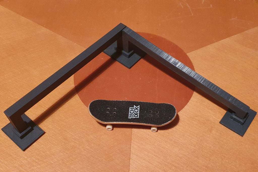 Free STL file Finger Skateboard modular rails・3D printing design to ...
