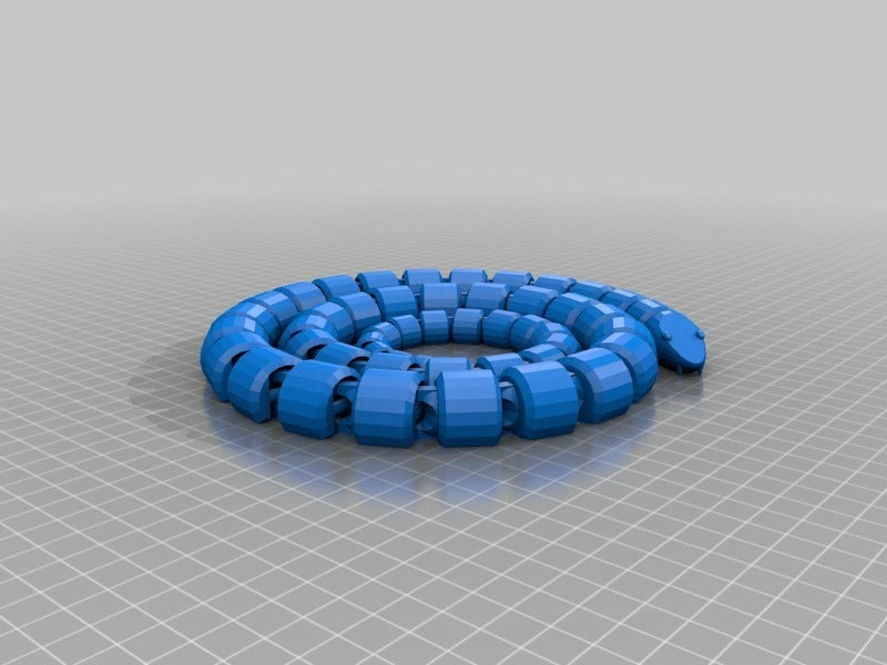 Free STL file Articulated Snake 🐍・3D printer design to download・Cults